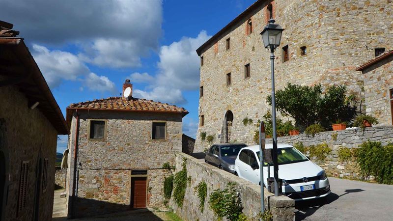 Castagnoli – Stone-built village in The Chianti, Tuscany