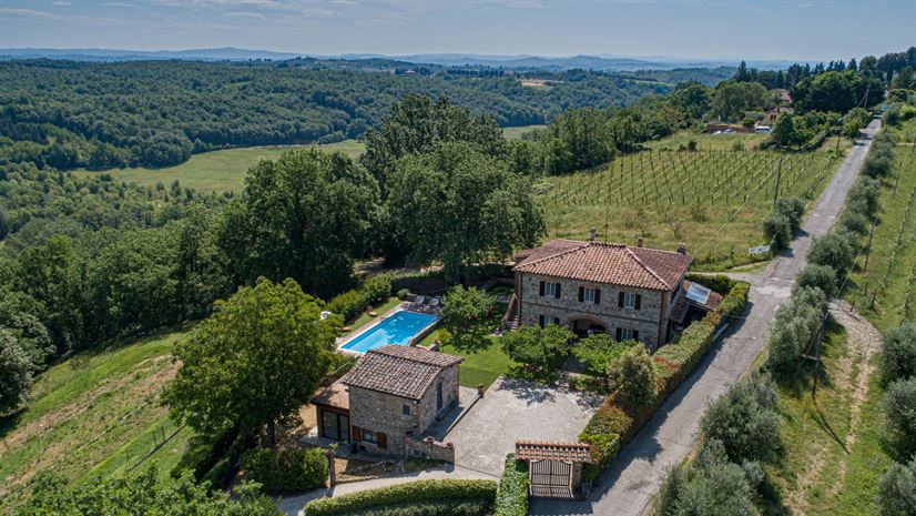 Tuscany Villa Podere San Carlo - Rental in Siena - Siena and Chianti ...