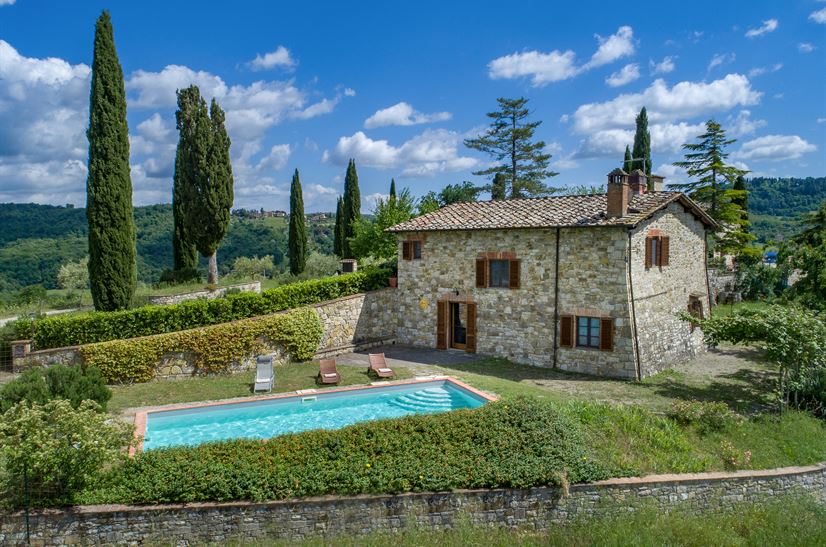 Tuscany Villa Fienile al Corno - Rental in Radda in Chianti - Siena and ...
