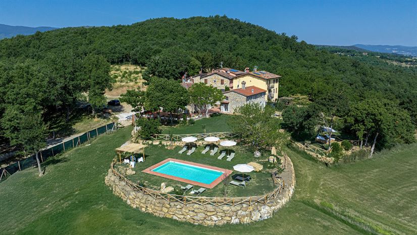 Tuscany Villa Tenuta Seriole 10 - Rental in Poppi - Arezzo and Cortona ...