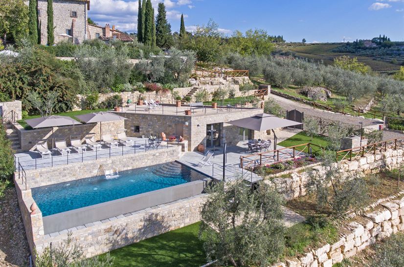 Tuscany Villa Le Volte - Rental in Casanuova di Ama - Gaiole in Chianti ...