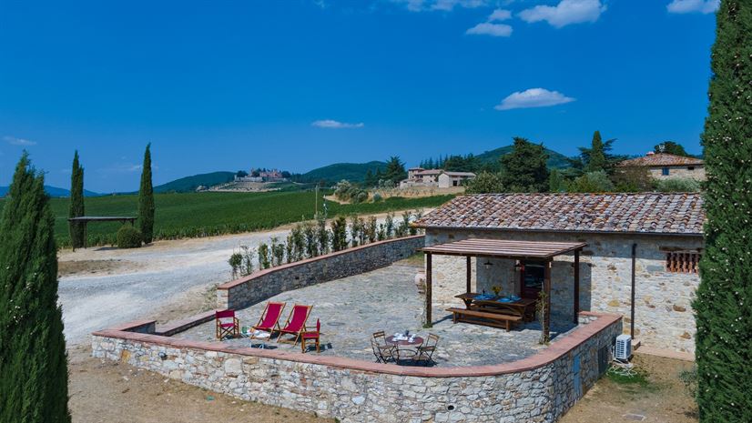 Tuscany Villa Capanna di Citerna - Rental in Gaiole in Chianti - Siena ...
